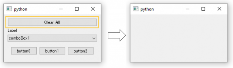 How To Clear Layout in PySide | Nakoblog